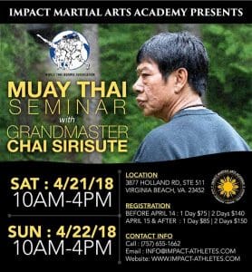 Ajarn Chai Sirisute Muay Thai Seminar | World Thai Boxing Association